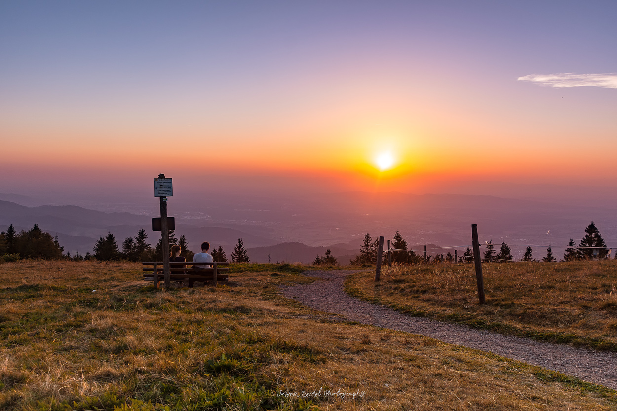 Kandel Gipfelpyramide bei Waldkirch